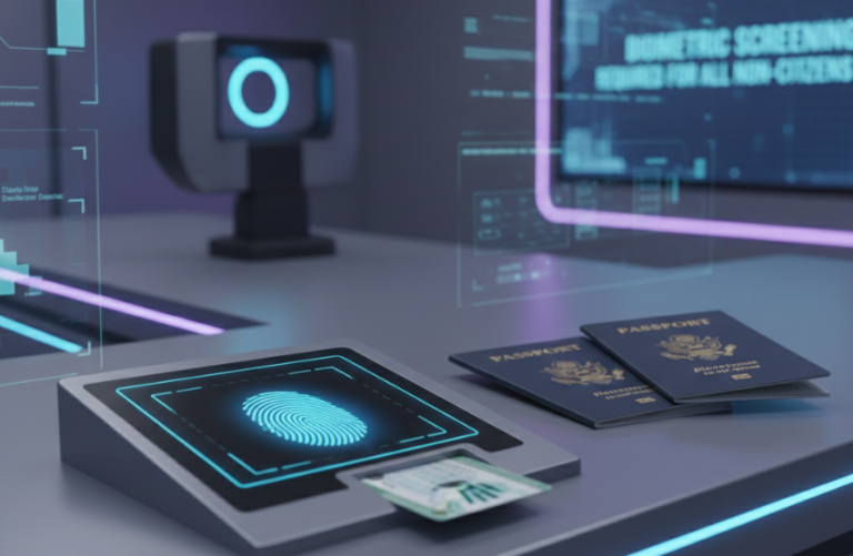 New rule requires biometric screening for non-citizens