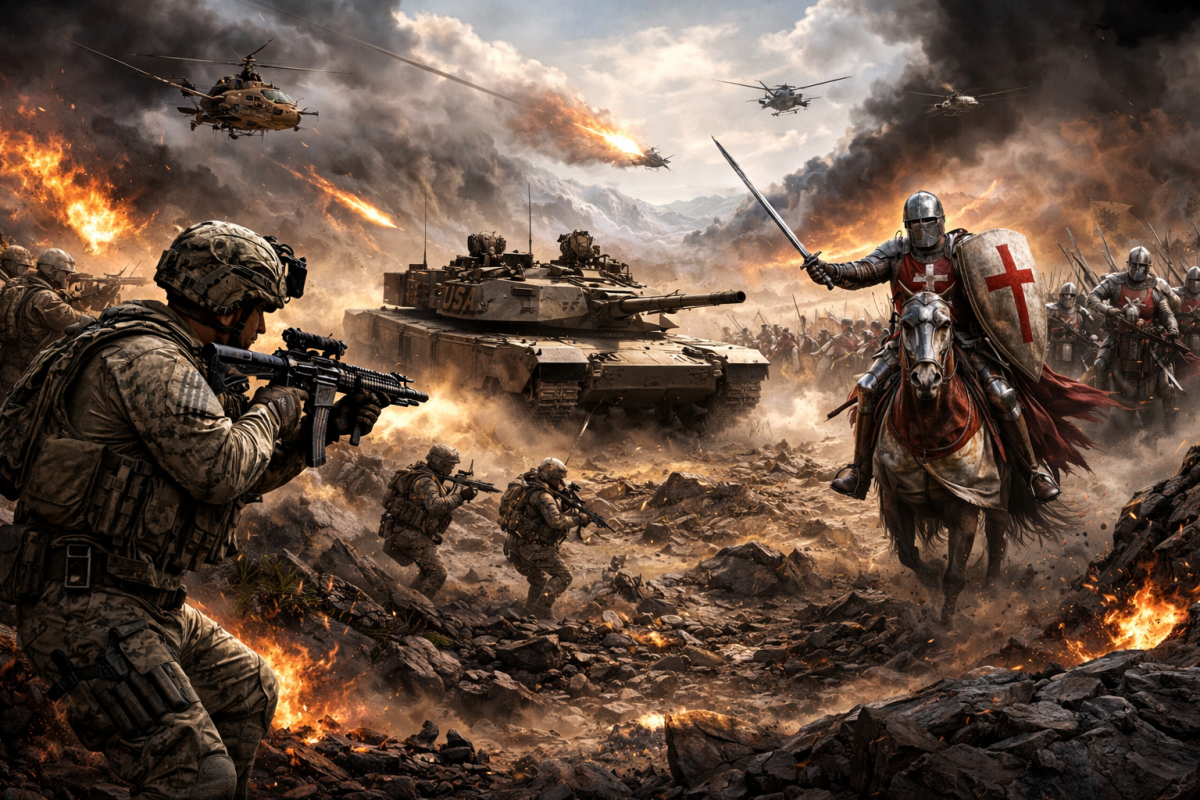 A superpower at war with the wrong century