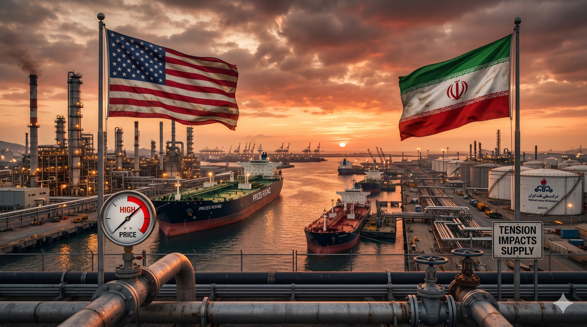 Oil prices rise again amid US-Iran deadlock