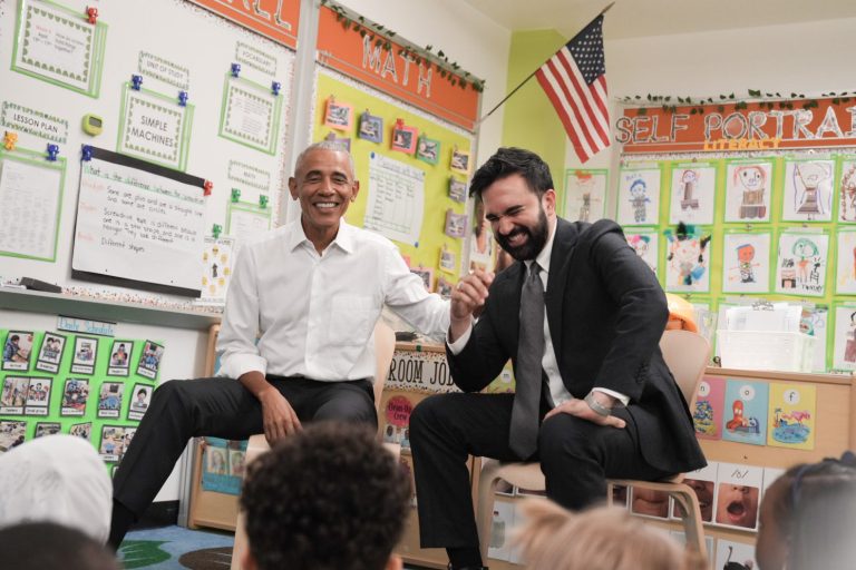 Obama meets Mamdani in Bronx childcare visit