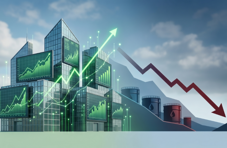 Global stocks hit records as oil slides on Iran deal hopes
