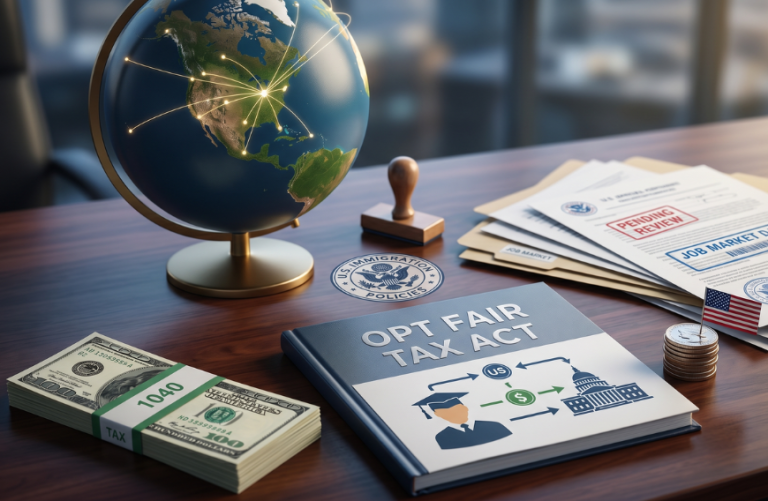 Republicans push ‘OPT Fair Tax Act’ to remove tax exemption